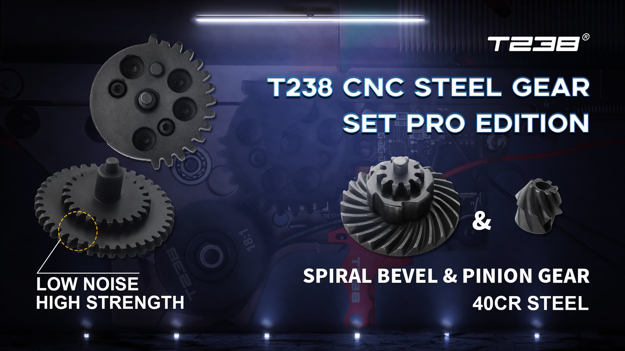 T238 Upgrade your Airsoft guns, Nerf & Gel blaster.