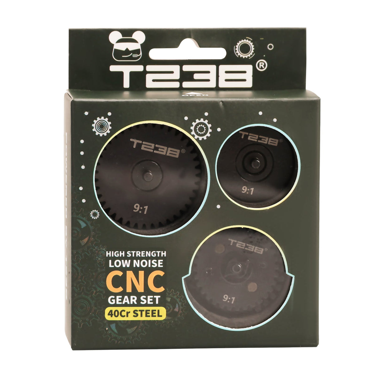 T238 AEG Spiral Gear Set Pro Edition - T238