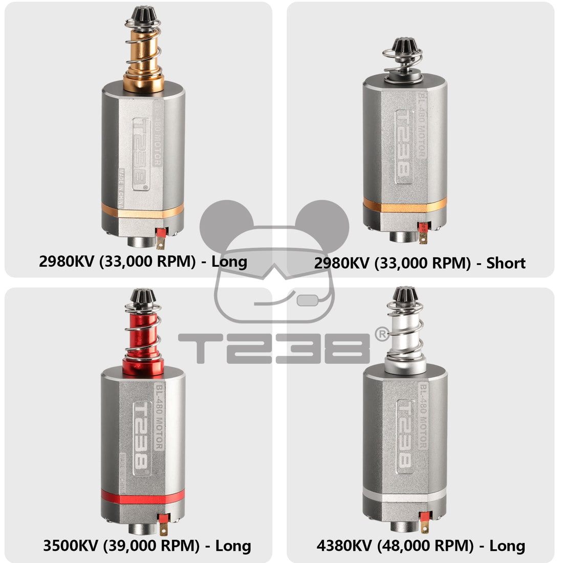 T238 Brushless Motor High Thermal Efficiency High Torque & Speed ...